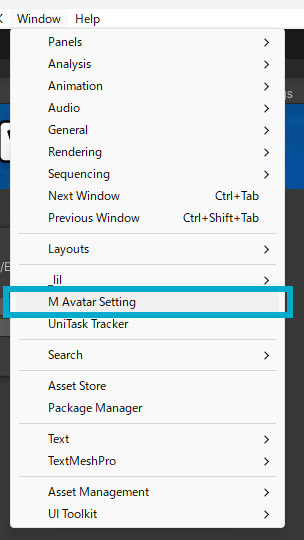 ⚙️M. Avatar Setting | M. Document